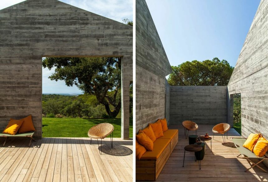 A house designed by Aires Mateus in Portugal - Architecture de Collection
