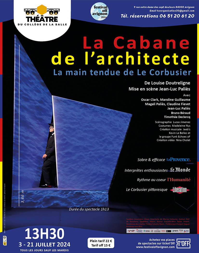 La cabane de l'architecte, la main tendue vers le Corbusier at the ...