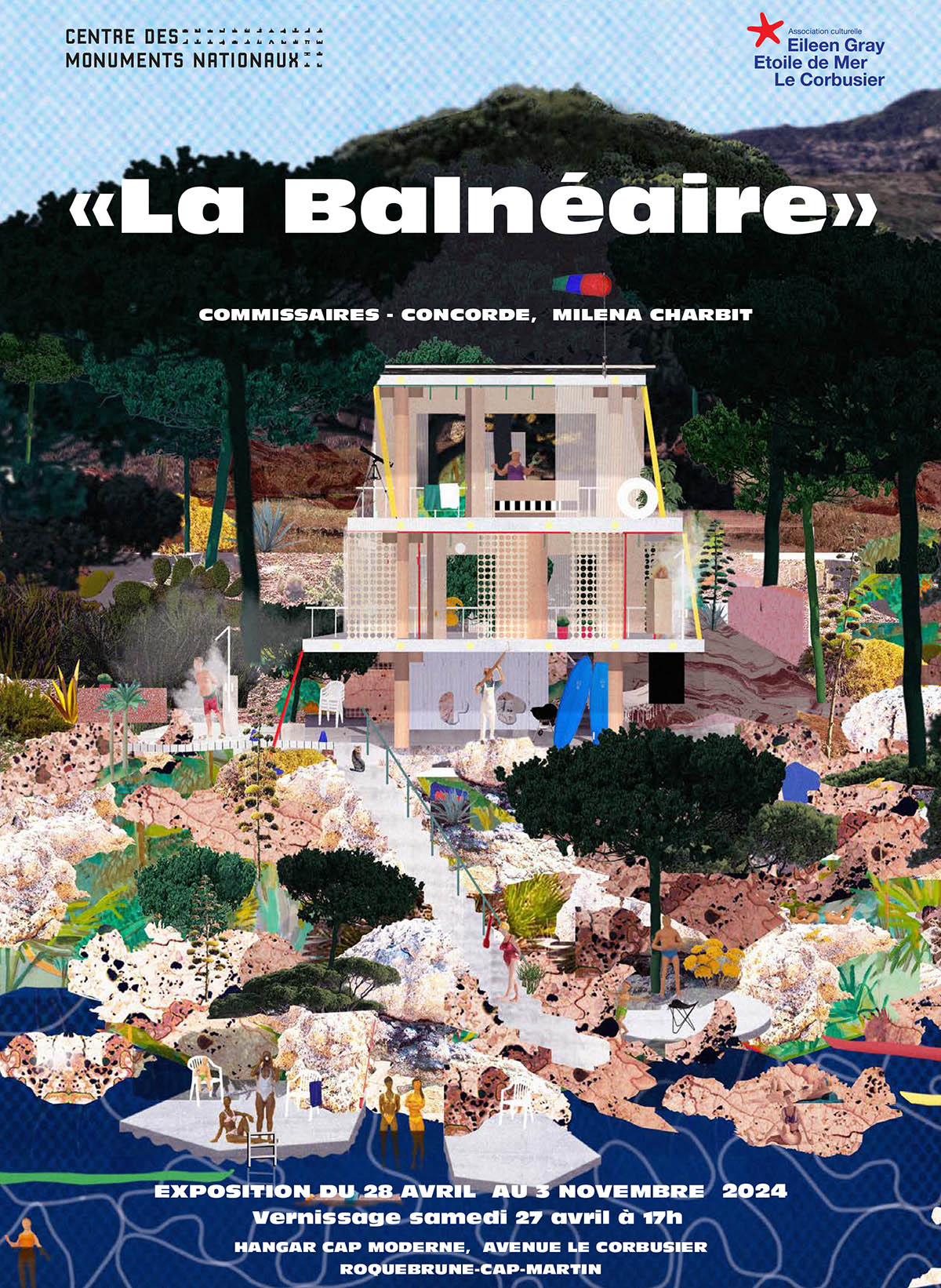 "La Balnéaire" exhibition in Roquebrune-Cap-Martin - Architecture de ...